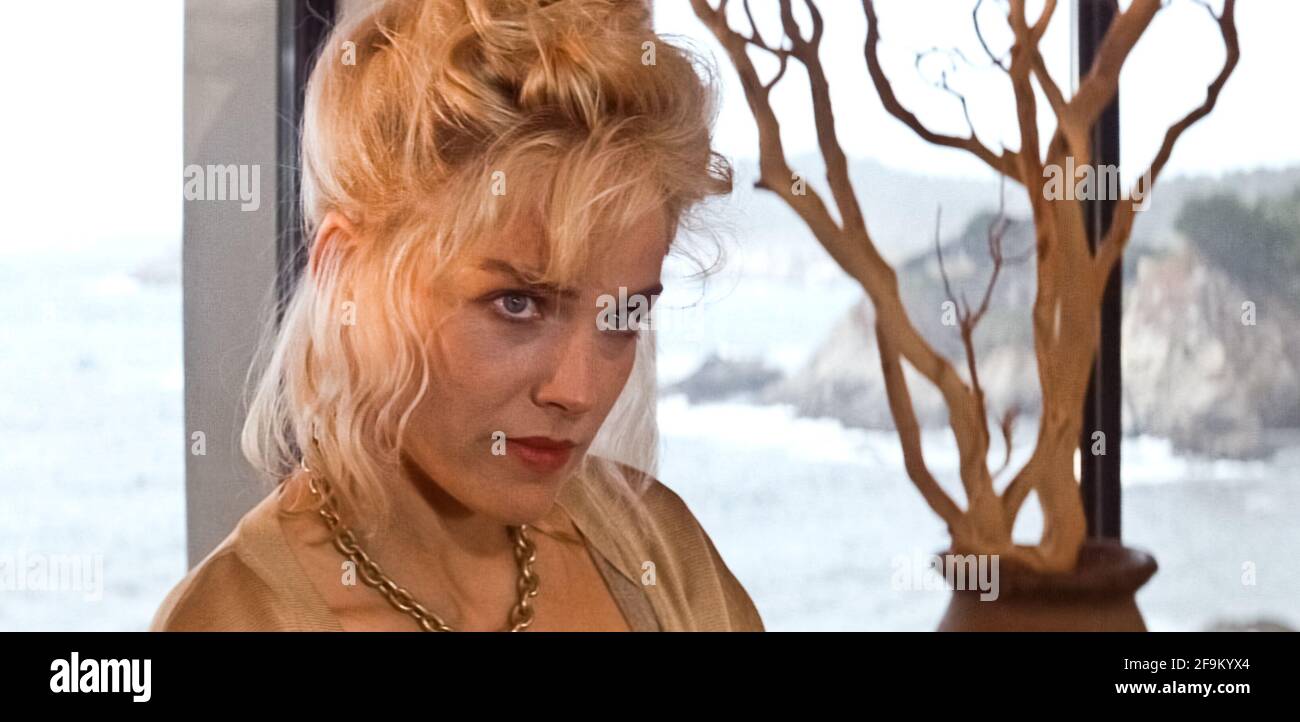 USA.Sharon Stone in a scene from (C)TriStar Pictures film: Basic ...