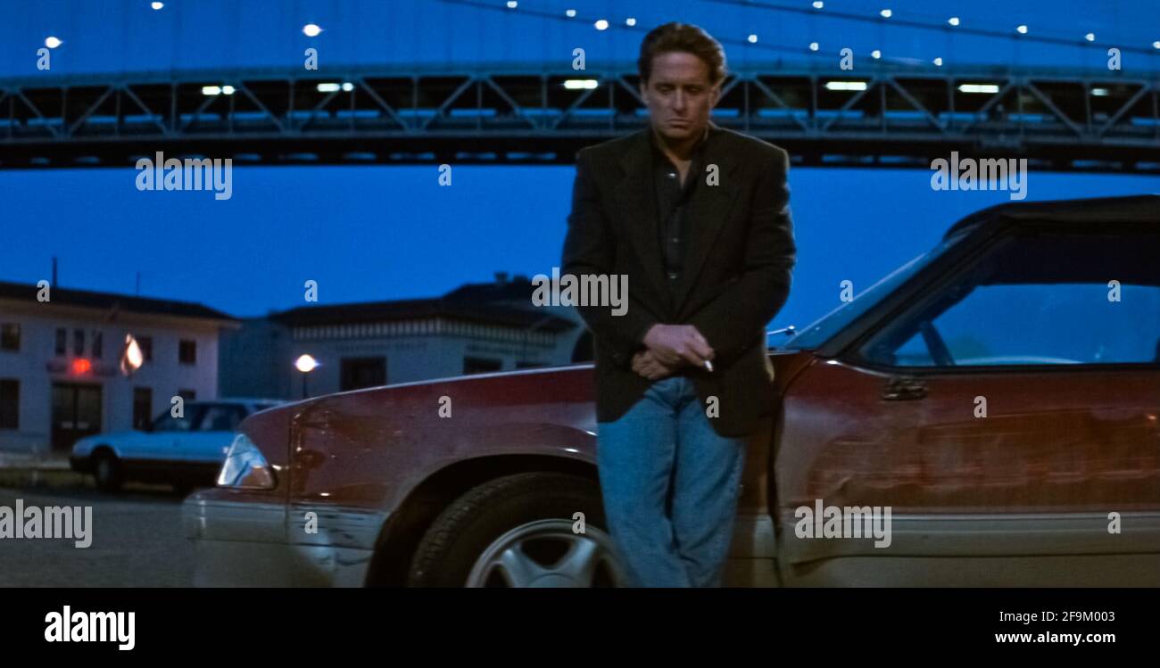 USA. Michael Douglas in a scene from (C)TriStar Pictures film: Basic ...