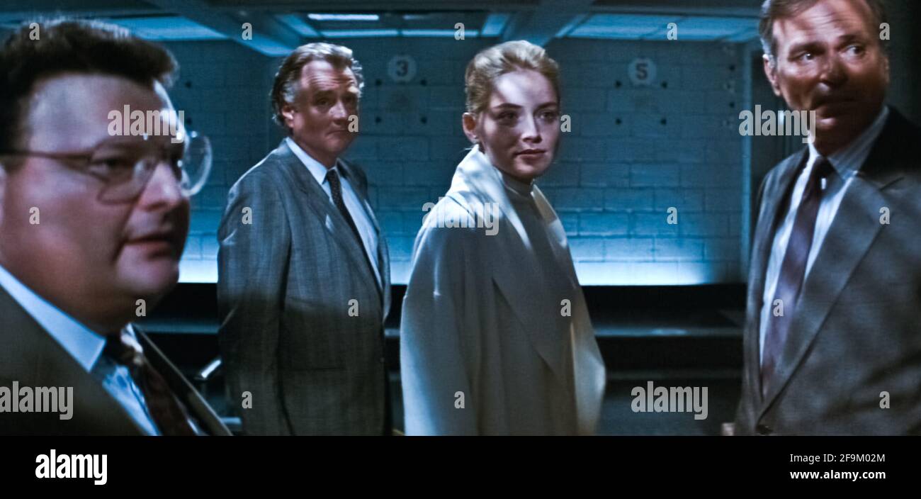USA. Sharon Stone in a scene from (C)TriStar Pictures film: Basic ...