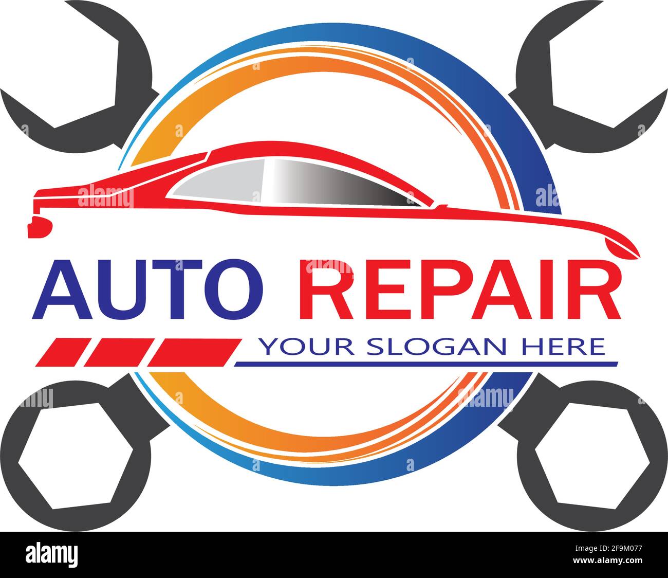 Auto Repairing Logo Vector. Automotive and Transportation Logo template ...