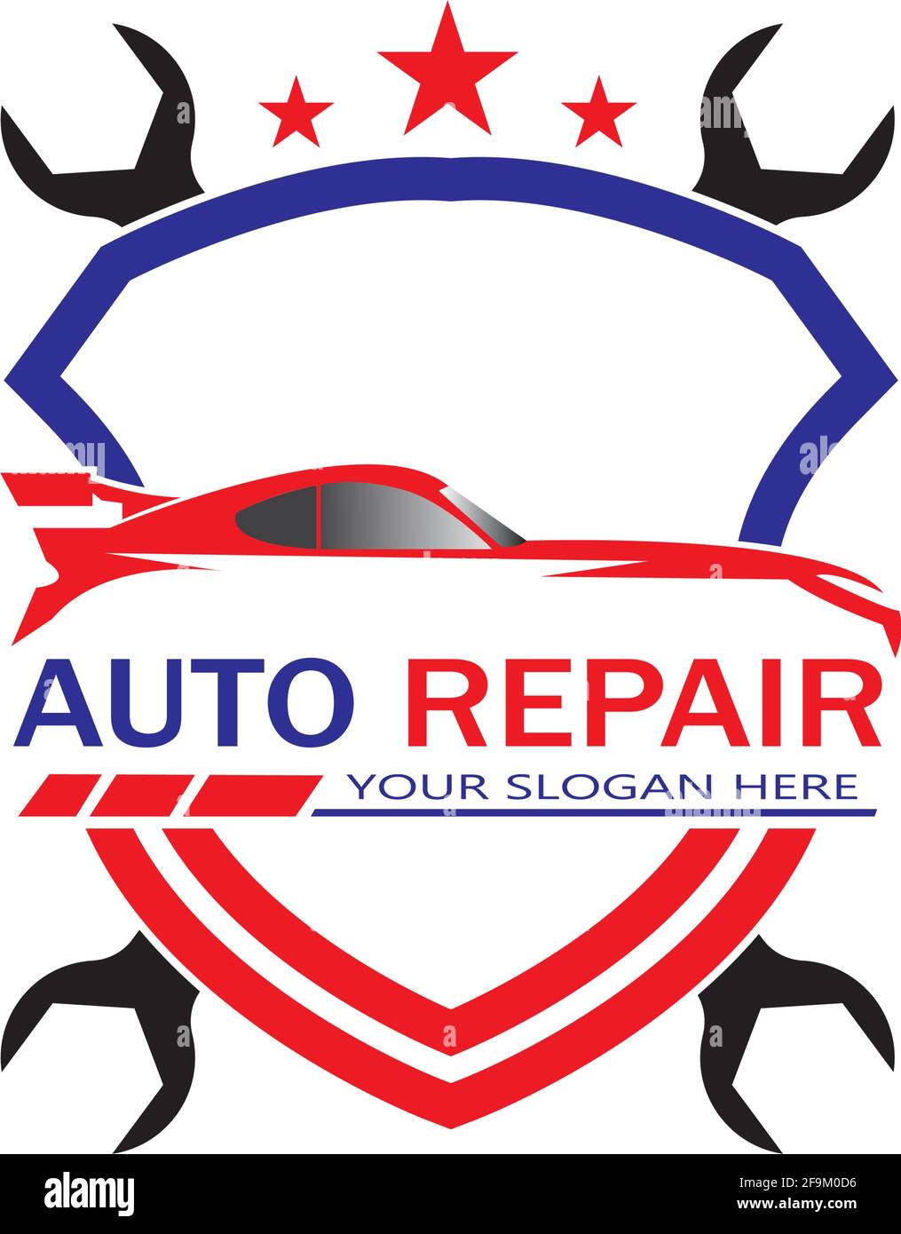 Auto Repairing Logo Vector. Automotive and Transportation Logo template ...