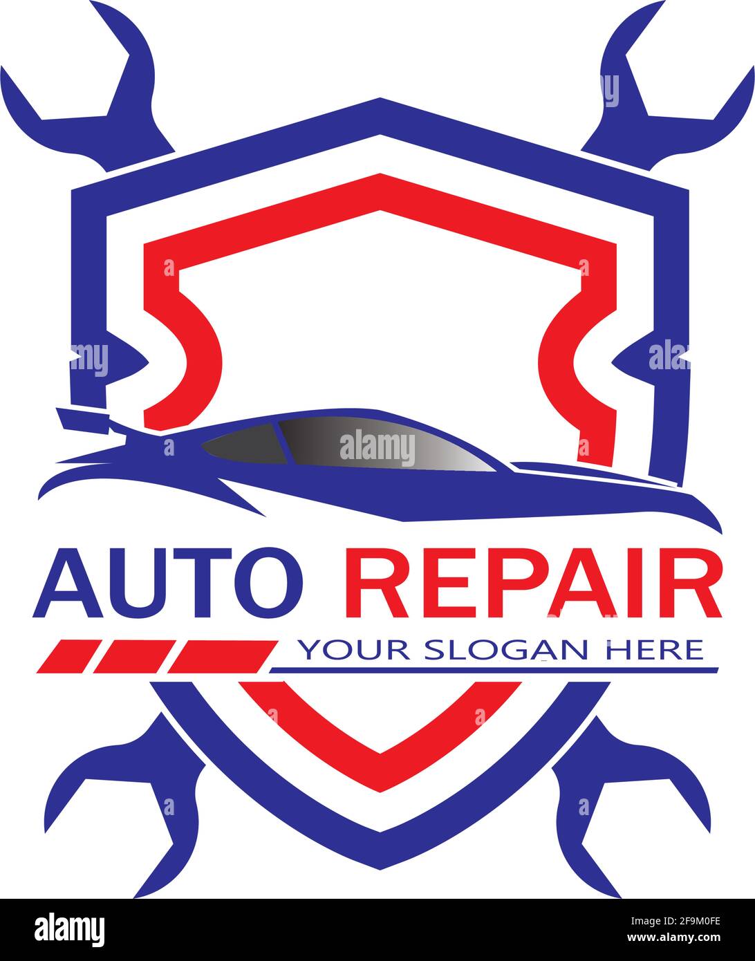 Auto Repairing Logo Vector. Automotive and Transportation Logo template ...