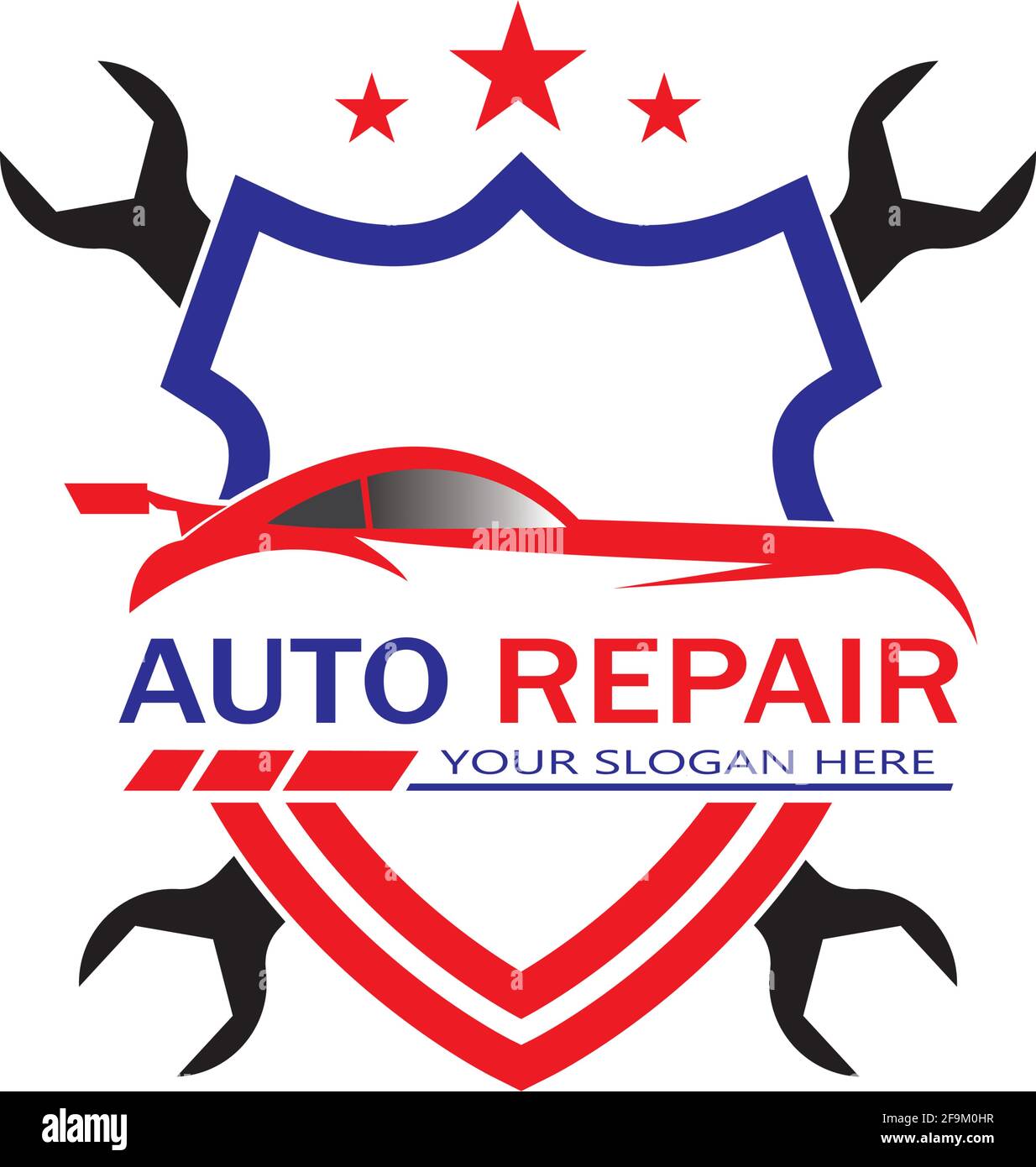 Auto Repairing Logo Vector. Automotive and Transportation Logo template ...