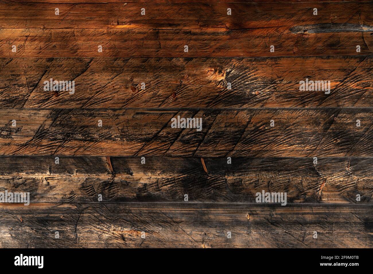 Wooden Rustic texture or background. Aged wood wall and boards Stock ...