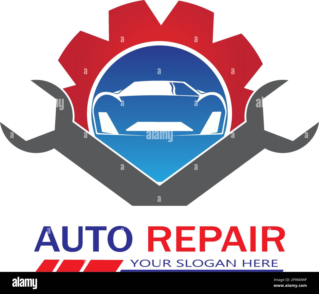 Auto Repairing Logo Vector. Automotive and Transportation Logo template ...