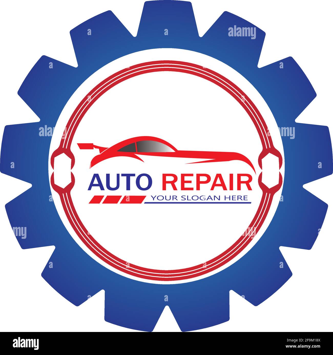 Auto Repairing Logo Vector. Automotive and Transportation Logo template ...