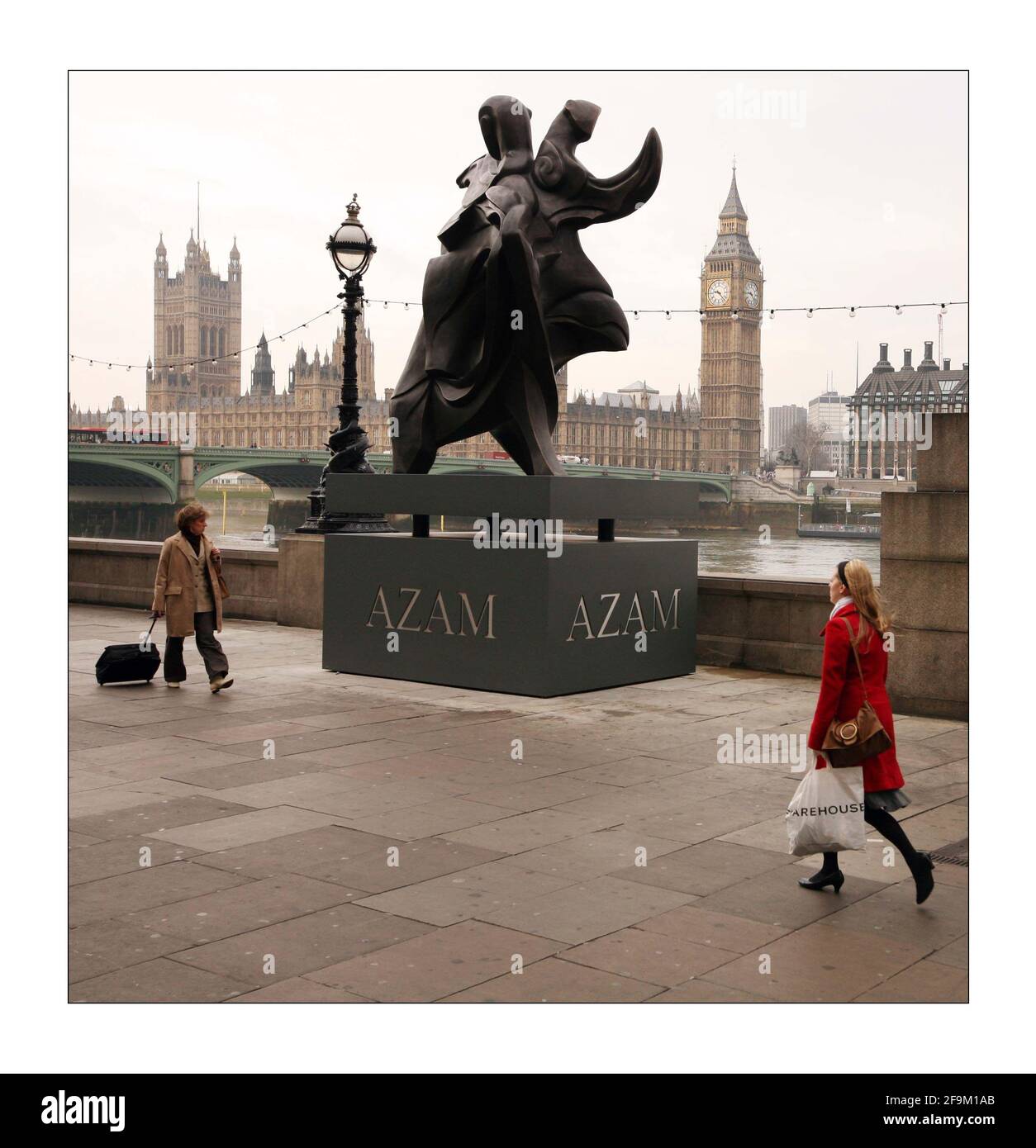 Major New Sculpture revealed... Nasser Azam, County Hall Gallery's ...