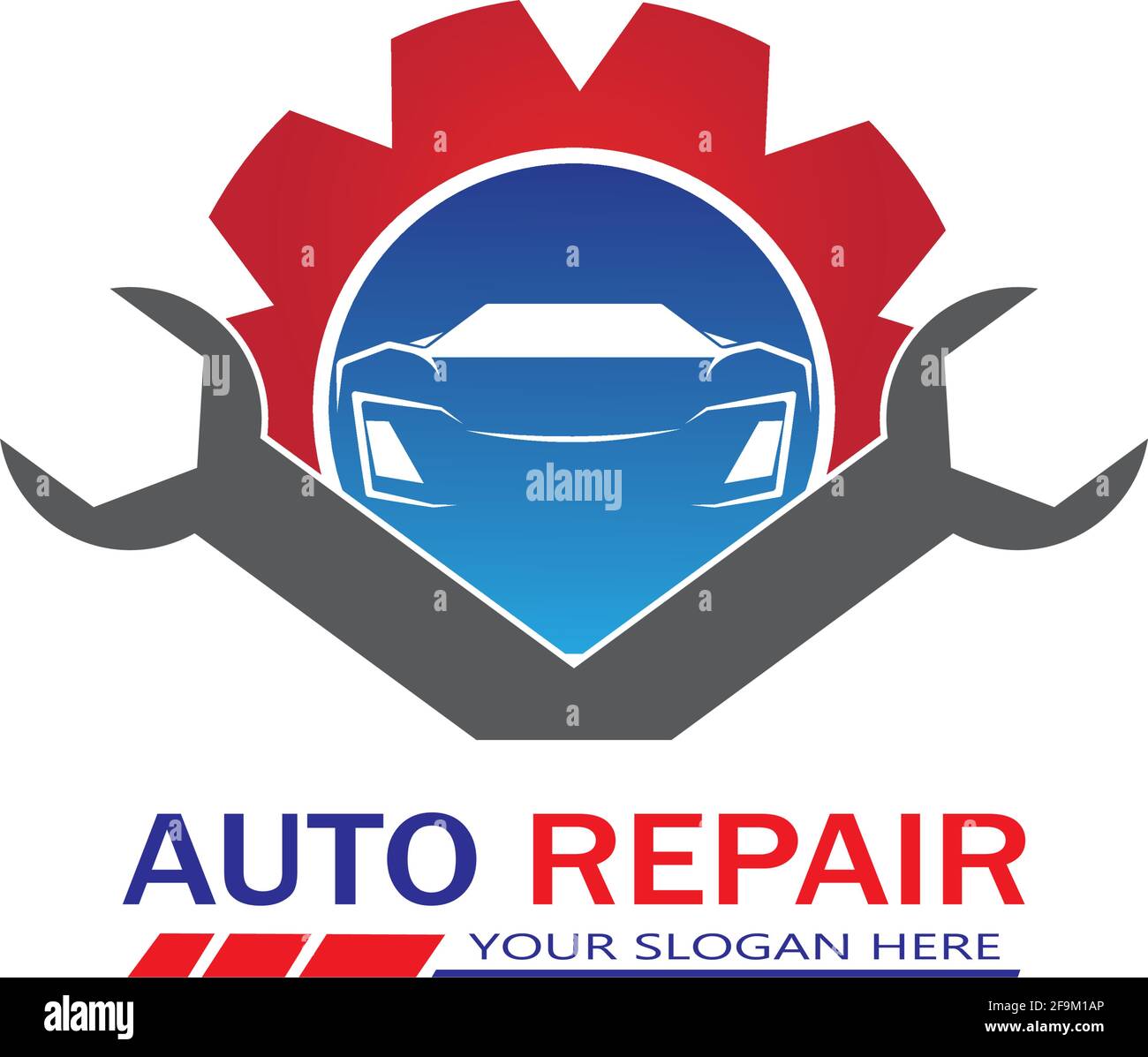 Auto Repairing Logo Vector. Automotive and Transportation Logo template ...