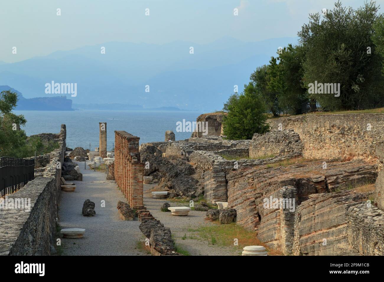 Grottoes of Catullus / Grotte di Catullo. Ruins of a Roman villa ...