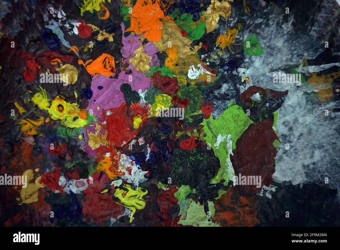 brush ,stroke ,Abstract ,color , oil painting Stock Photo - Alamy