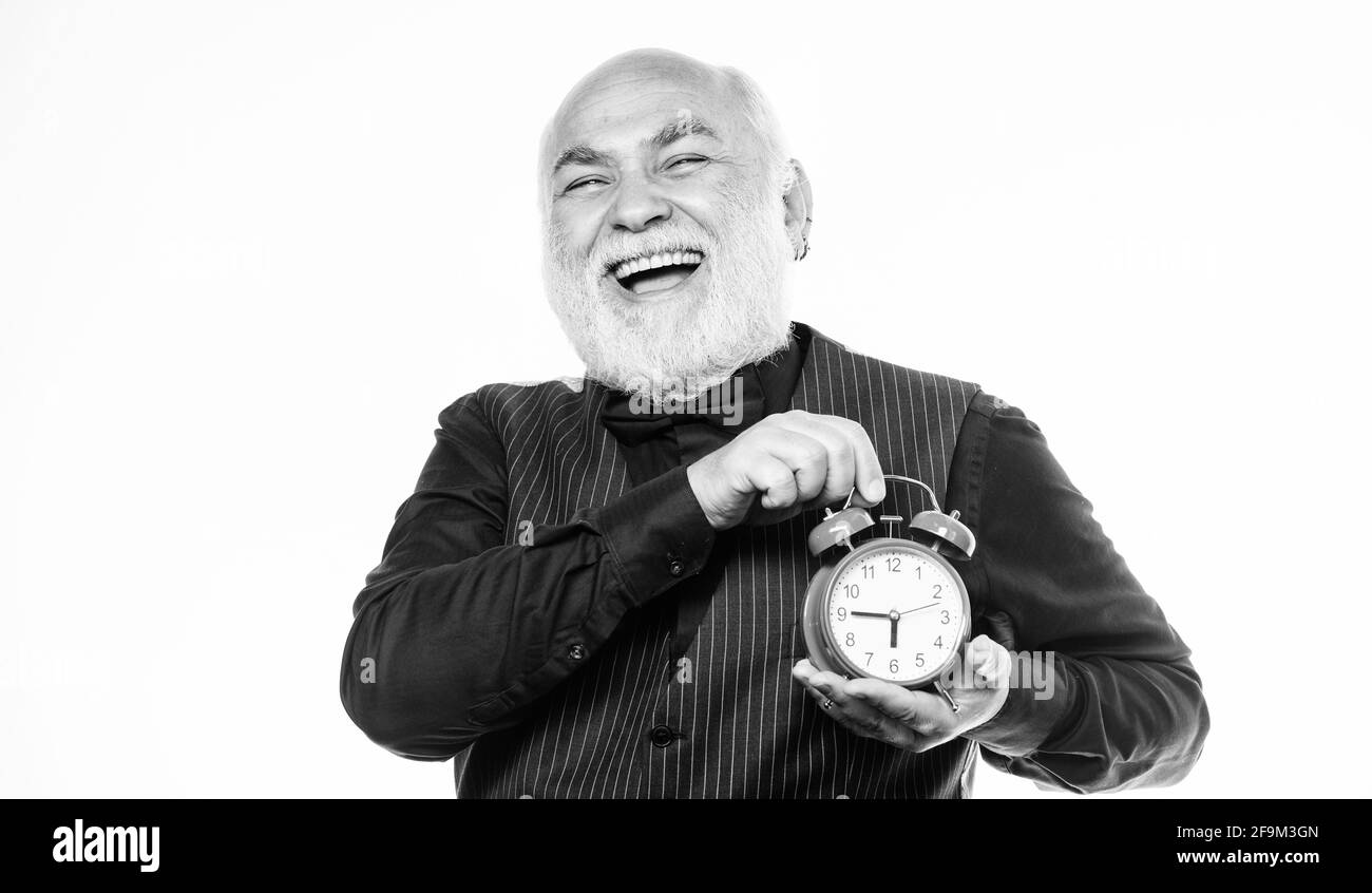 Happiness and ageing Black and White Stock Photos & Images - Alamy