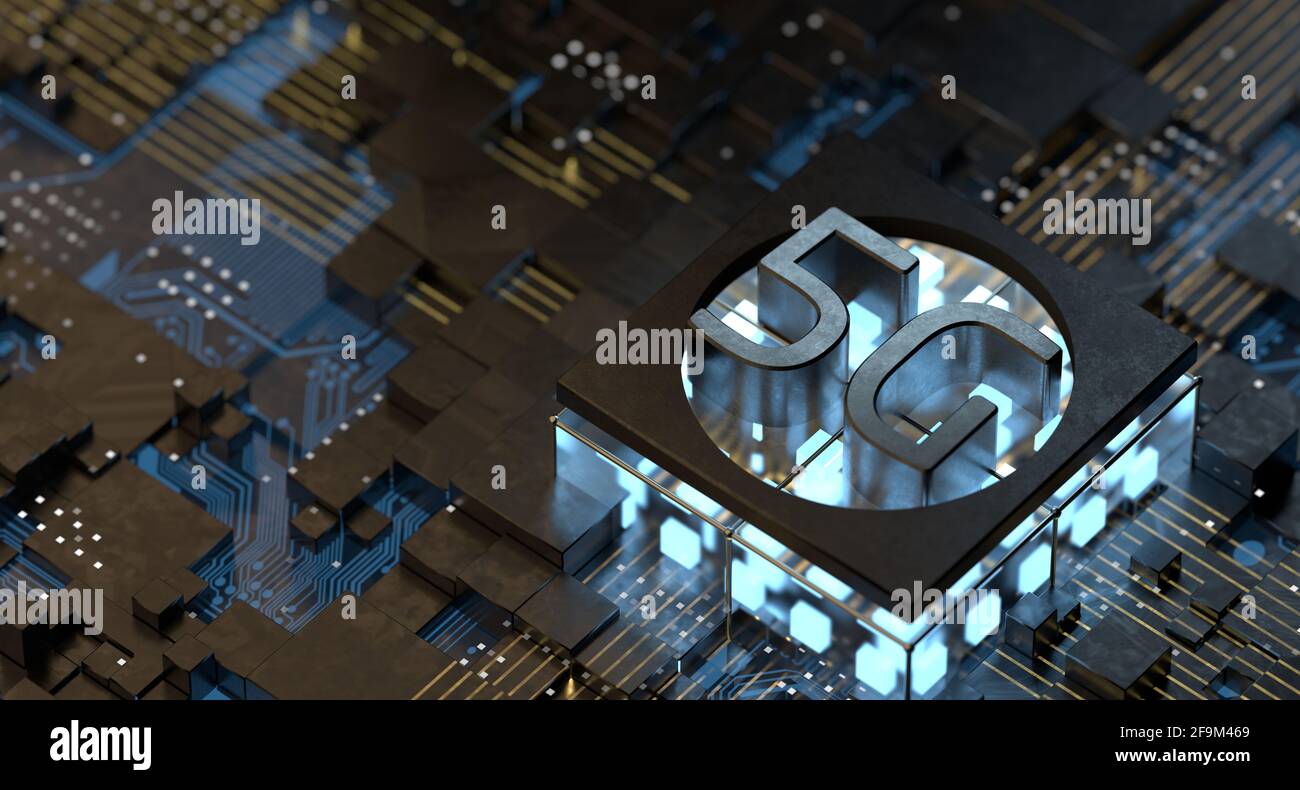 5G Wireless Mobile Communication Technology Stock Photo - Alamy