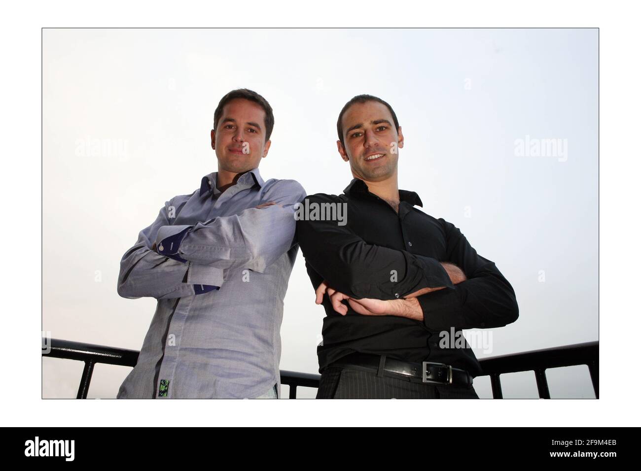 Stephen Murphy and Tim Slee, directors of Square Up Media.photograph by ...