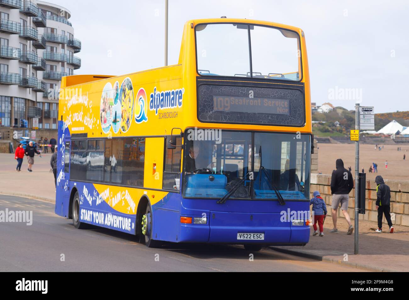 Scarborough double decker hi-res stock photography and images - Alamy