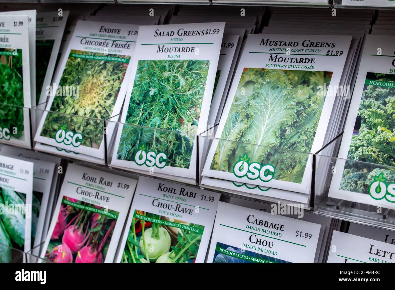 Osc brand seeds hi-res stock photography and images - Alamy