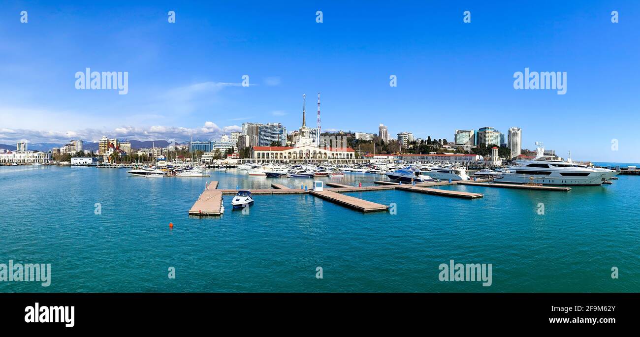 Sochi port hi-res stock photography and images - Alamy