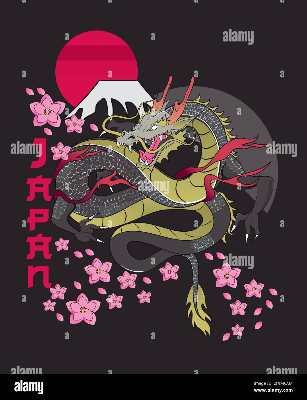 Mythology japan Stock Vector Images - Alamy