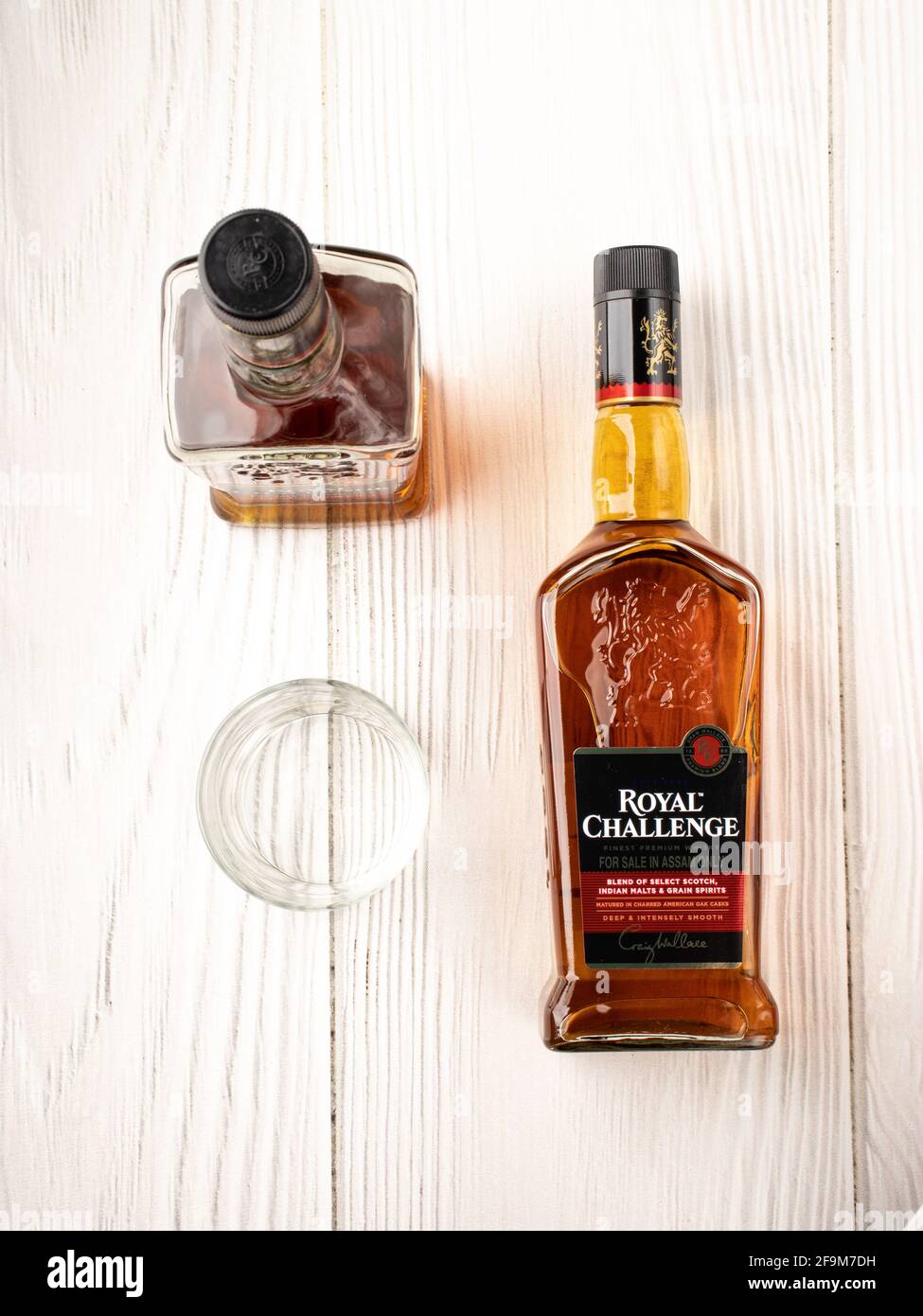 Royal challenge whisky hi-res stock photography and images - Alamy