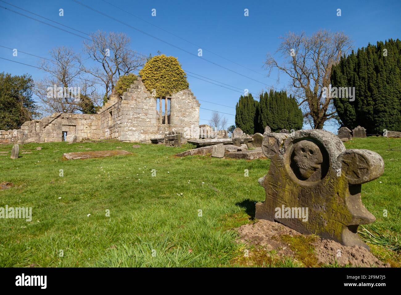 Culross West Kirk Church in Fife featured in season one of the ...