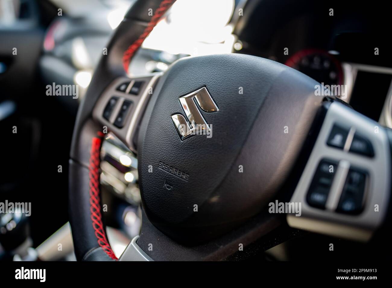 Suzuki steering wheel hi-res stock photography and images - Alamy