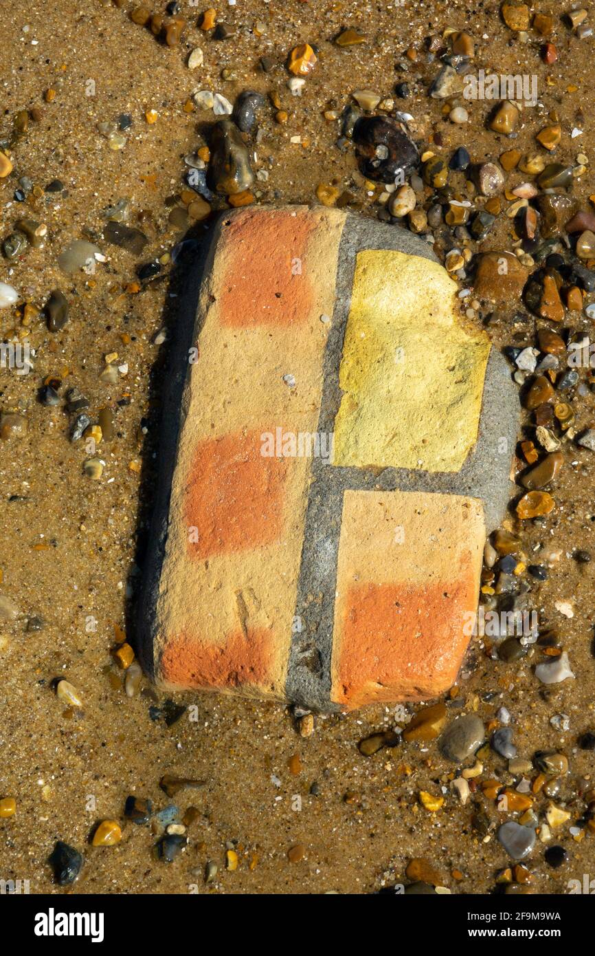 Bricks on beach hi-res stock photography and images - Alamy