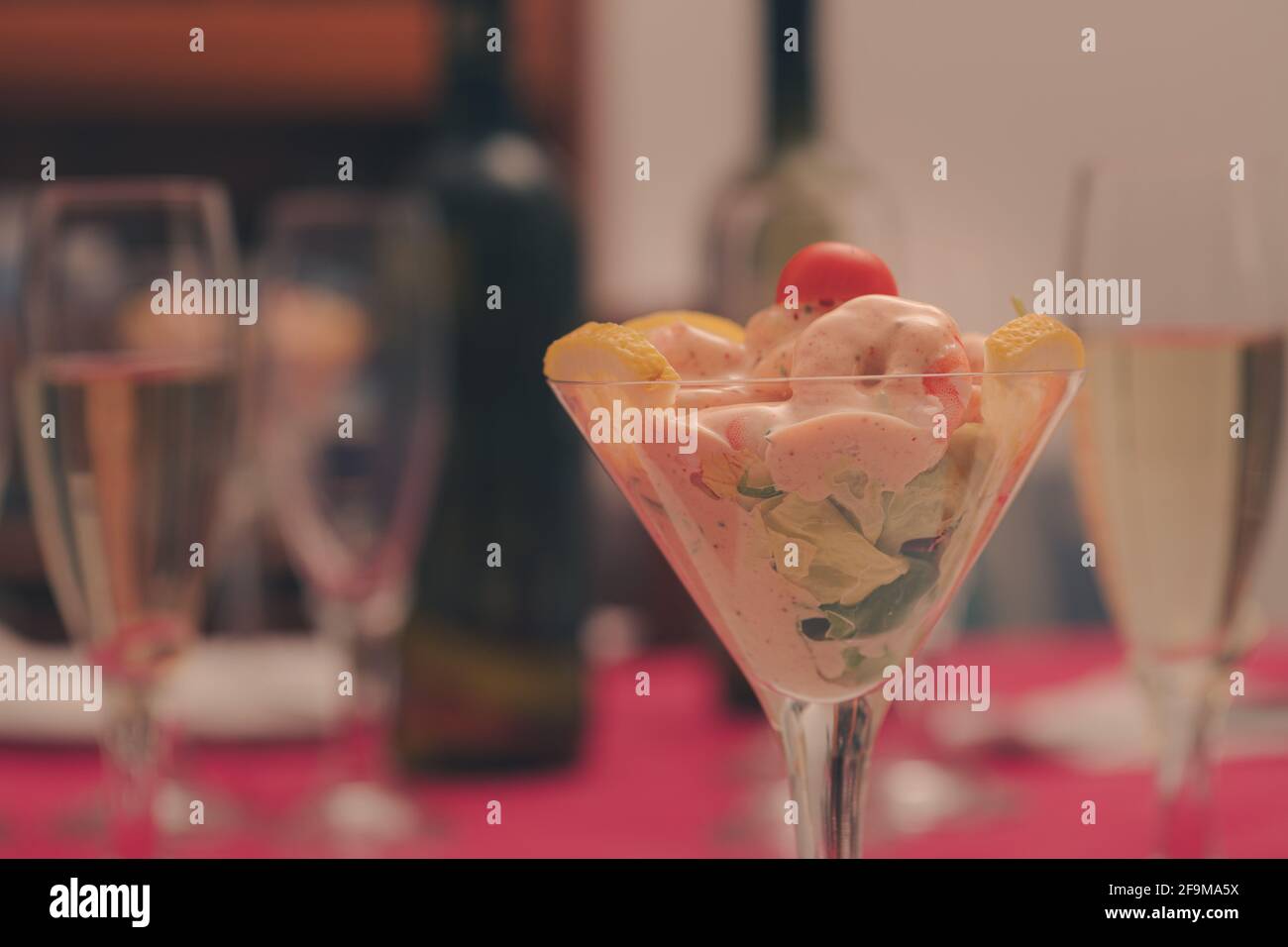 Tiger prawn cocktail hi-res stock photography and images - Alamy