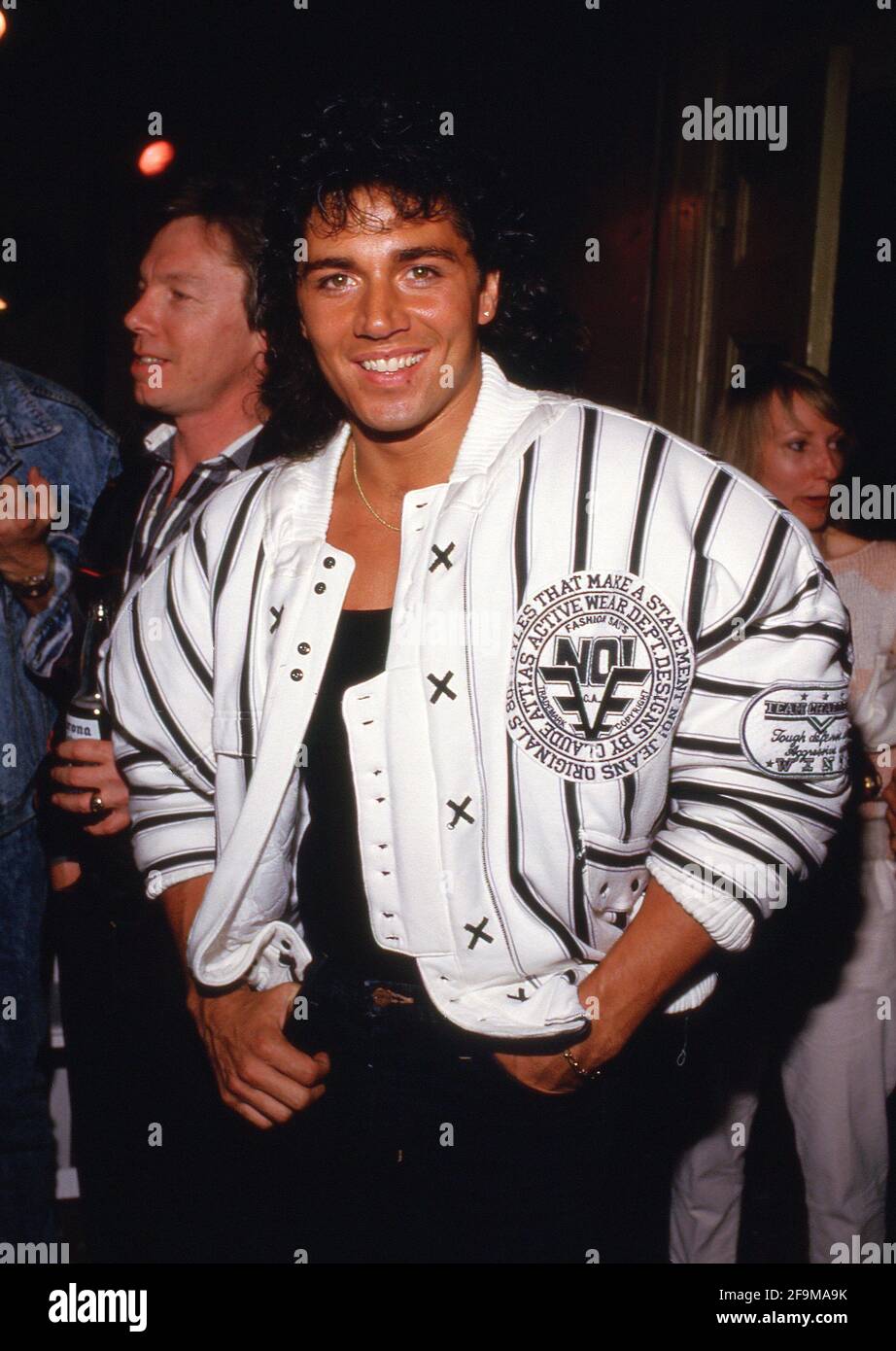 Billy Hufsey April 1987 Credit: Ralph Dominguez/MediaPunch Stock Photo ...