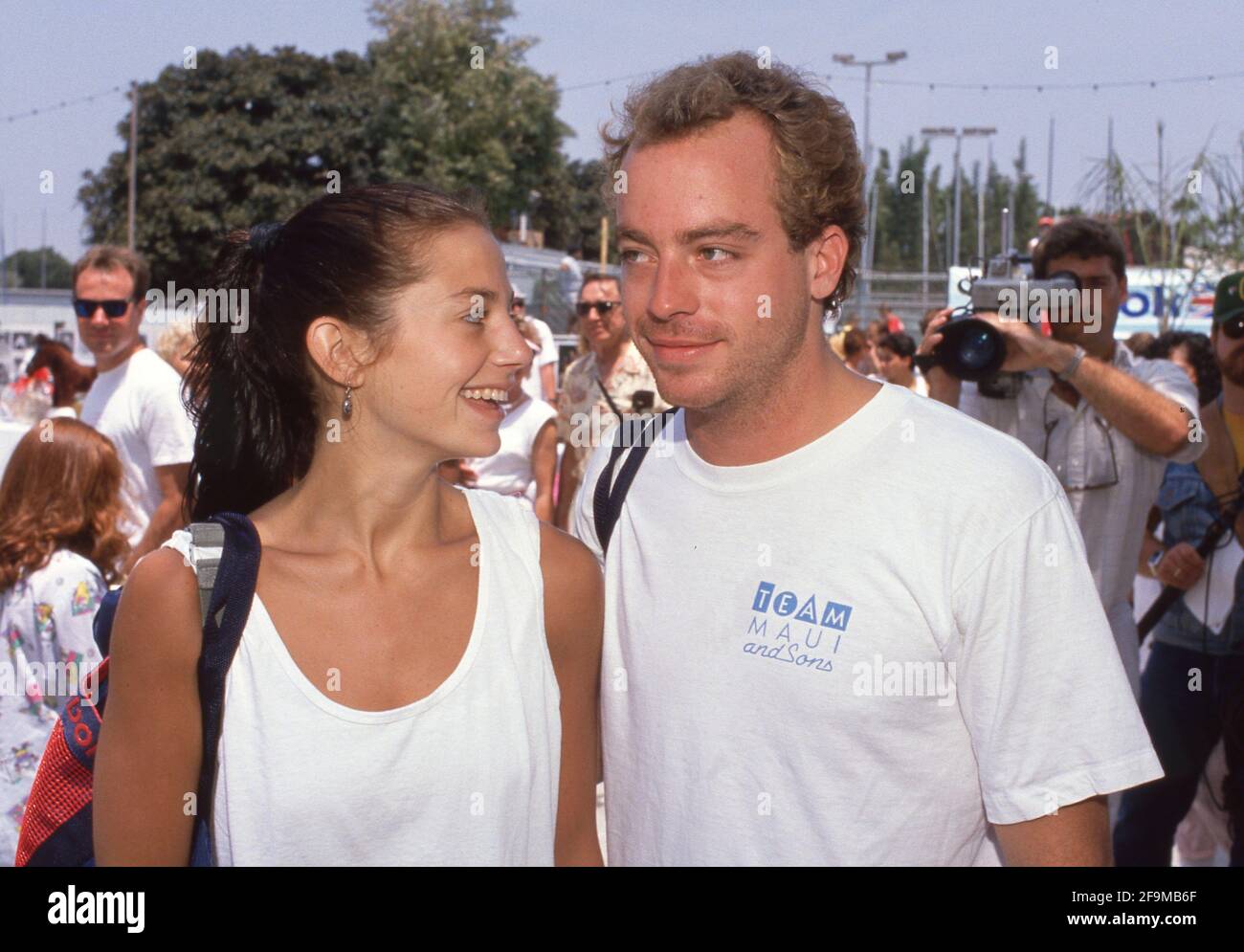 Justine Bateman and Leif Garrett Circa 1980's Credit: Ralph Dominguez ...