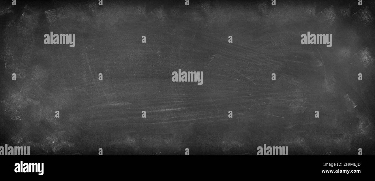 Chalk rubbed out on blackboard background Stock Photo - Alamy