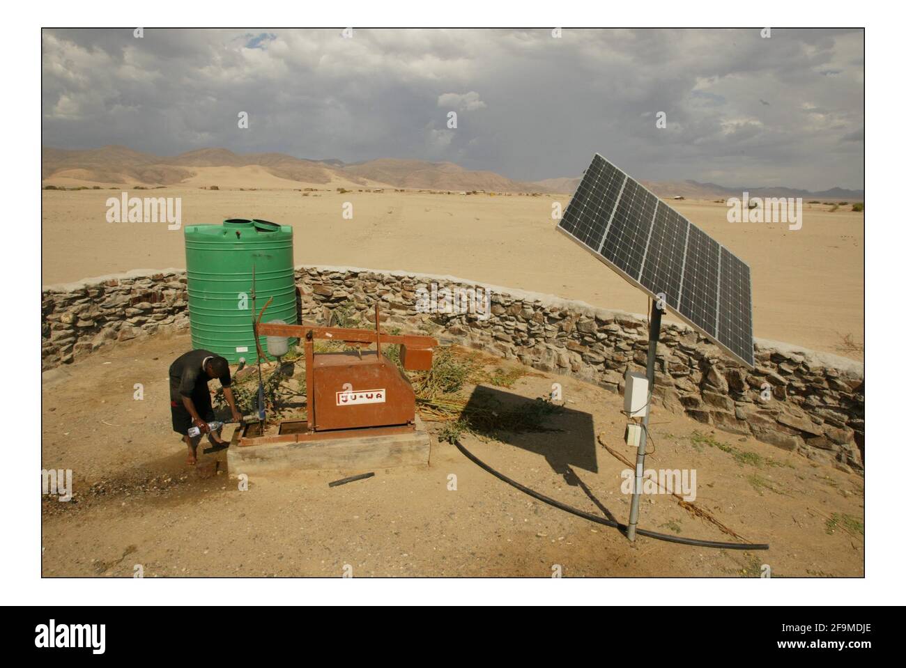 Solar powered village Cut Out Stock Images & Pictures - Alamy