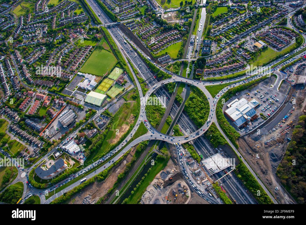 M50 motorway junction dublin ireland hi-res stock photography and ...