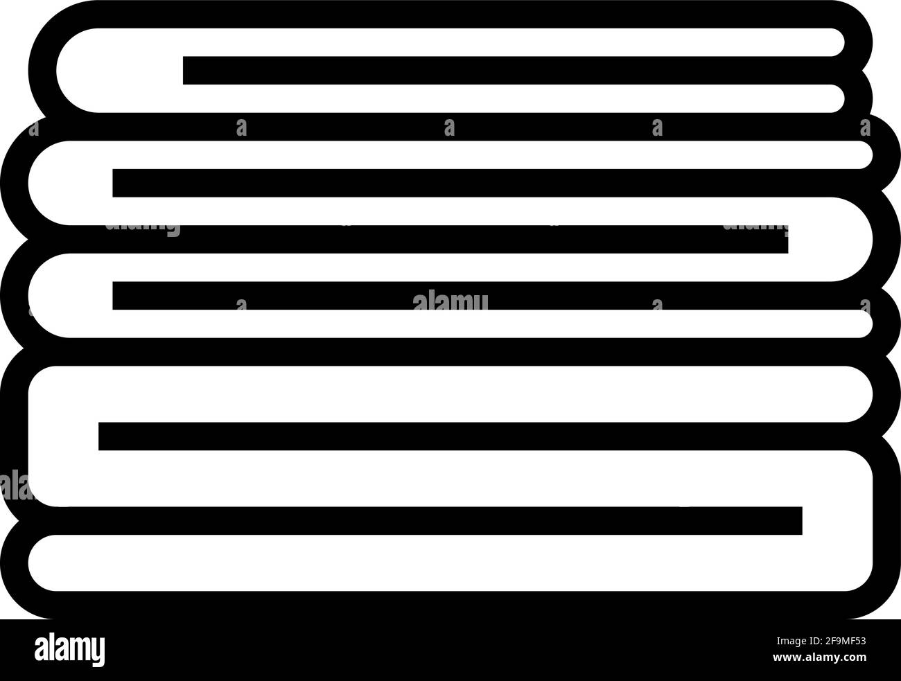 pile textile line icon vector illustration Stock Vector Image & Art - Alamy