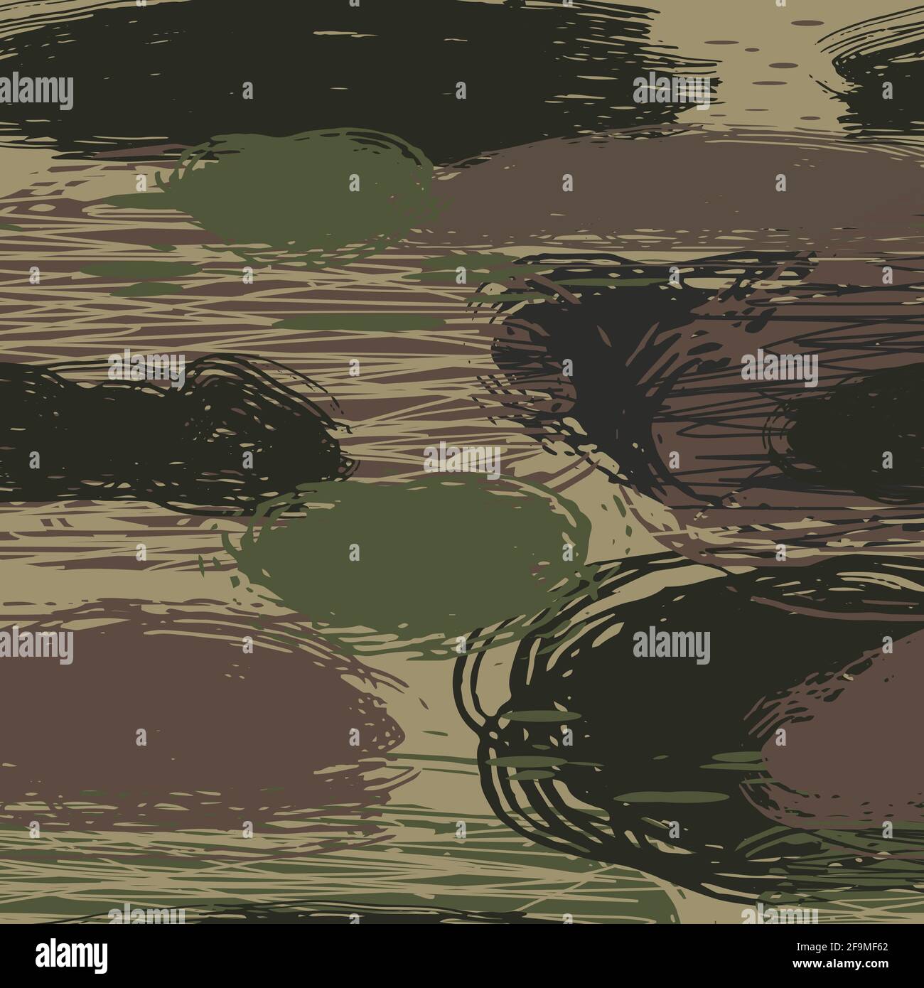 Seamless Brush Stroke Camouflage Pattern Stock Vector Image & Art - Alamy