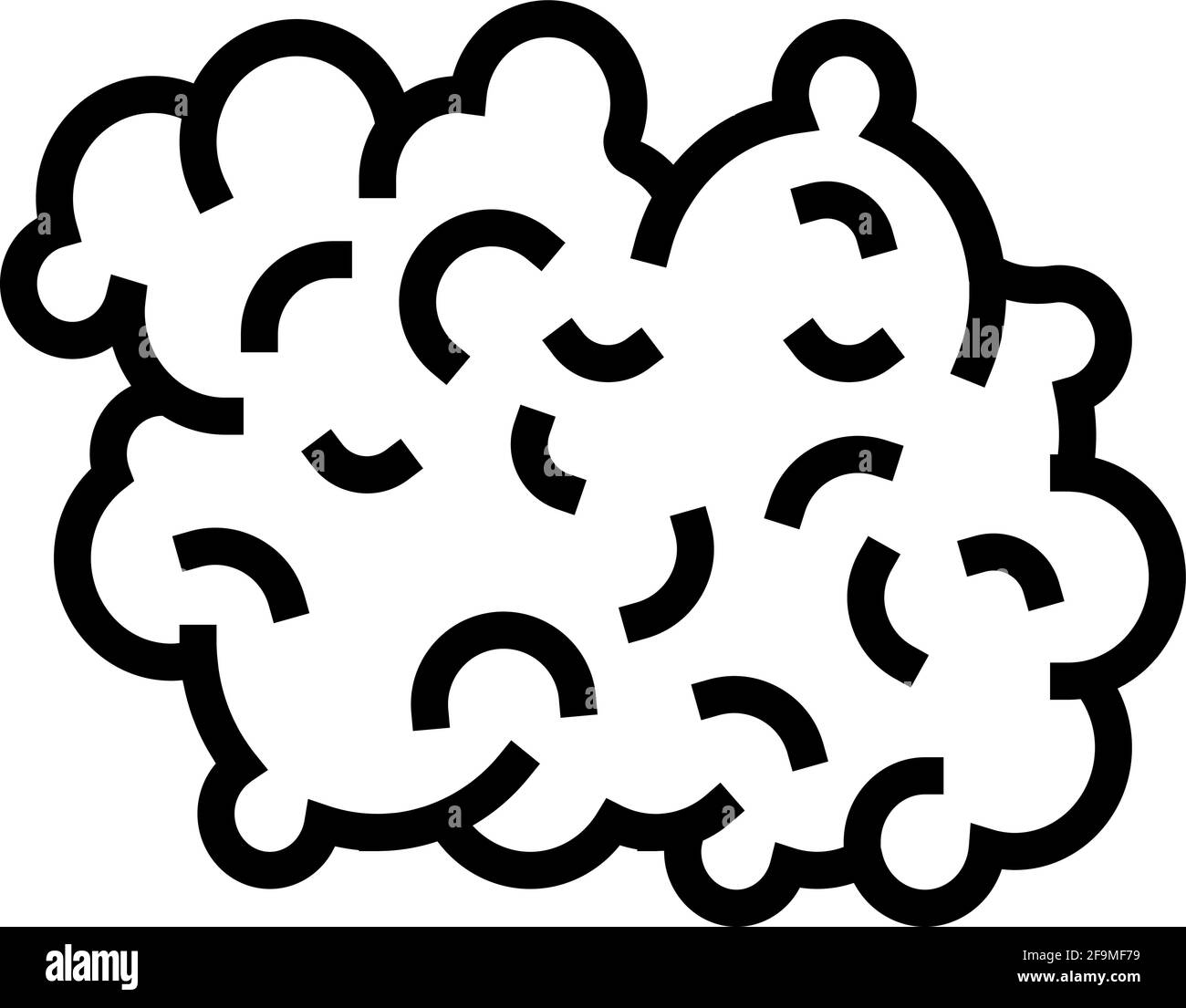 wool textile line icon vector illustration Stock Vector Image & Art - Alamy