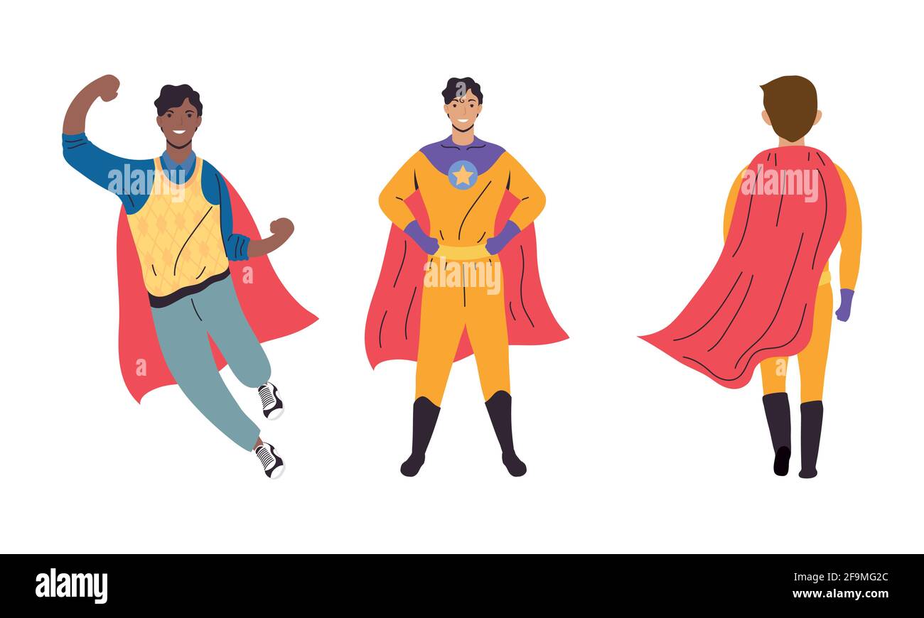 Super heros costume hi-res stock photography and images - Alamy