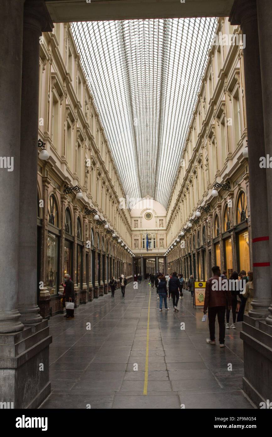 The Galeries Royales Saint-Hubert de Bruxelles is a complex of three ...