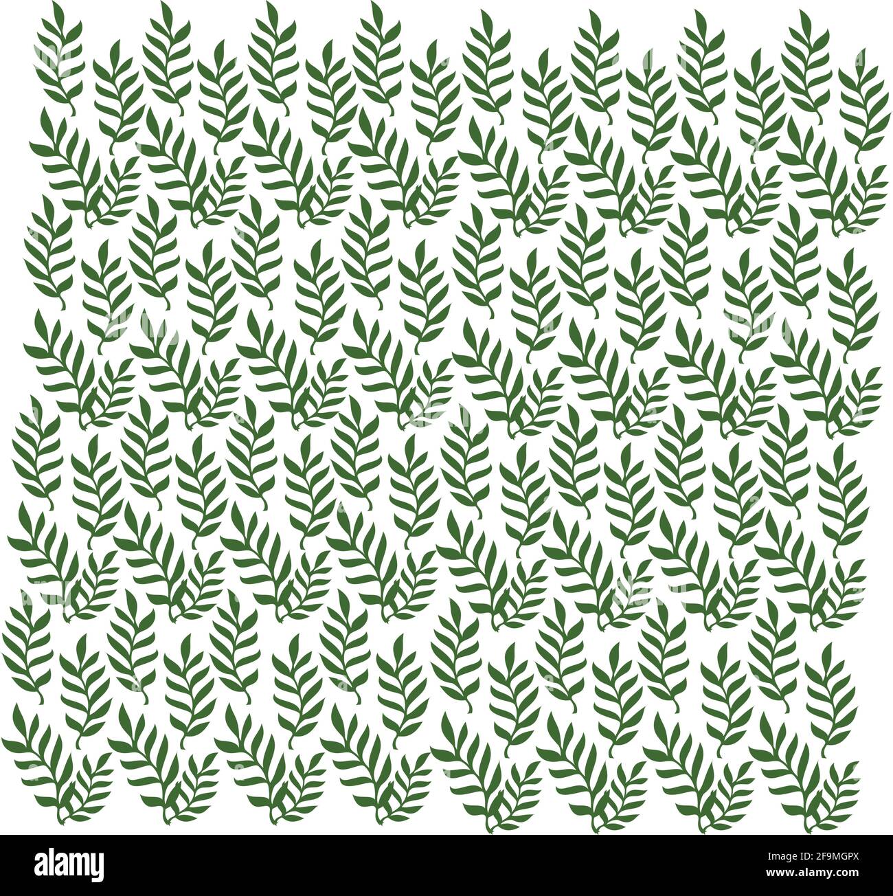 Repeating leaf decoration Stock Vector Images - Alamy