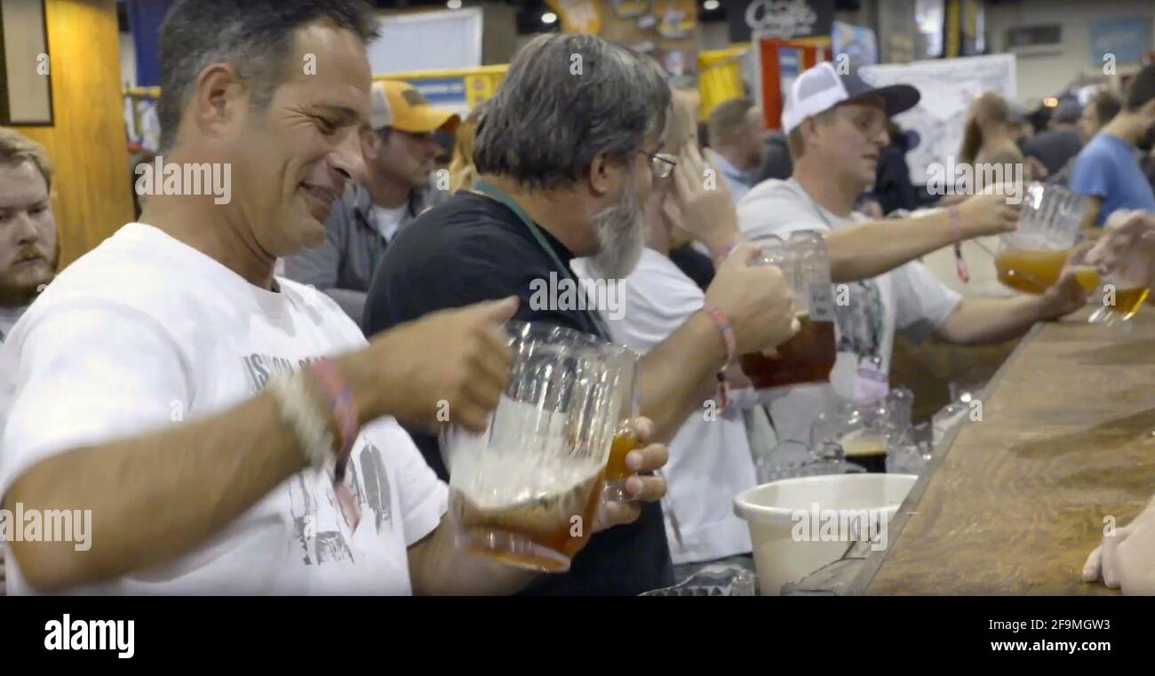 BREWMANCE, Sam Calagione, founder of Dogfish Head Craft Brewery (left ...