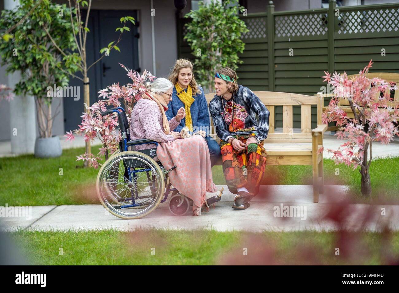 FINDING YOU, from left: Vanessa Redgrave, Rose Reid, Jedidiah Goodacre ...