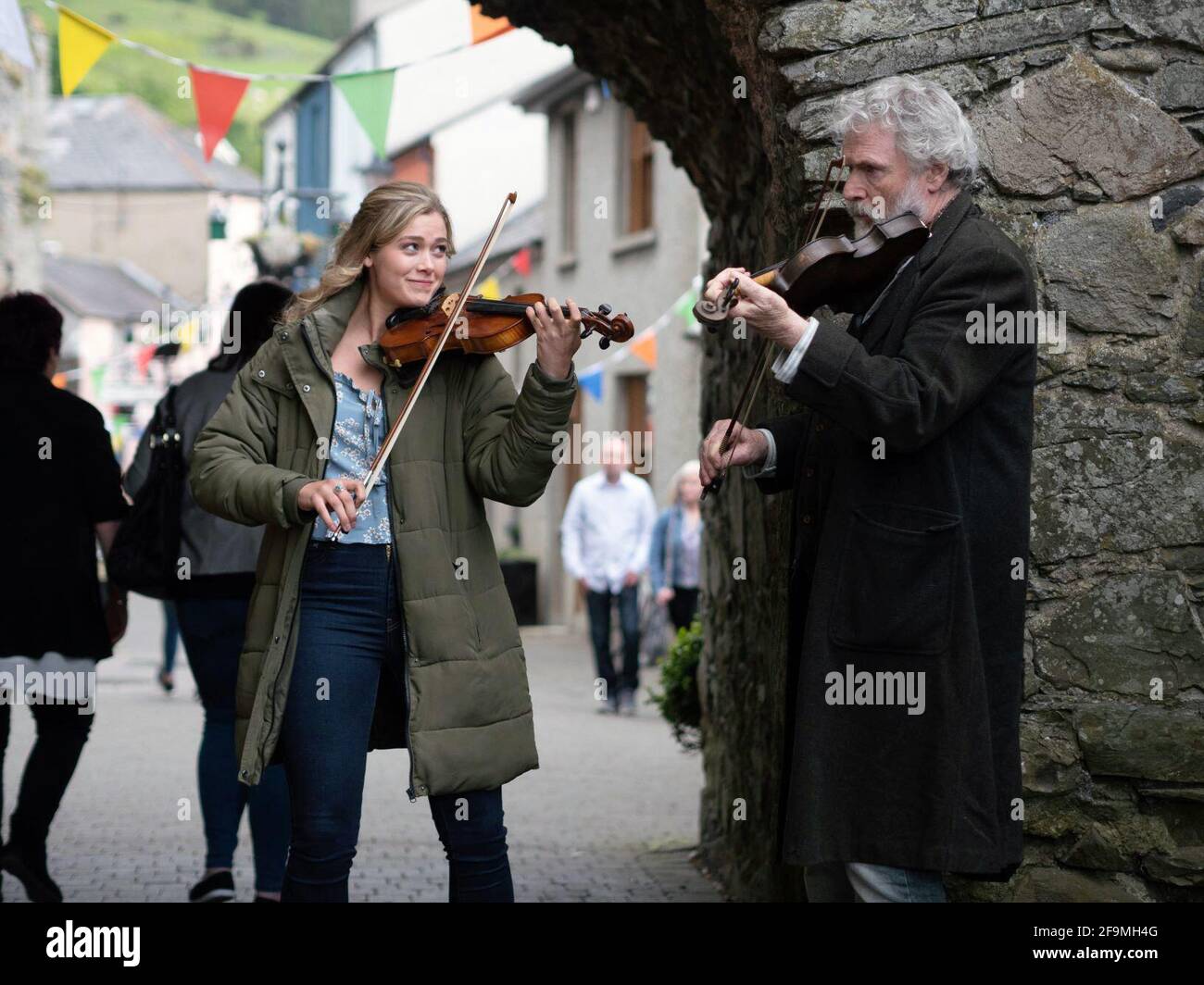 FINDING YOU, from left: Rose Reid, Patrick Bergin, 2021. ph: Anthony ...
