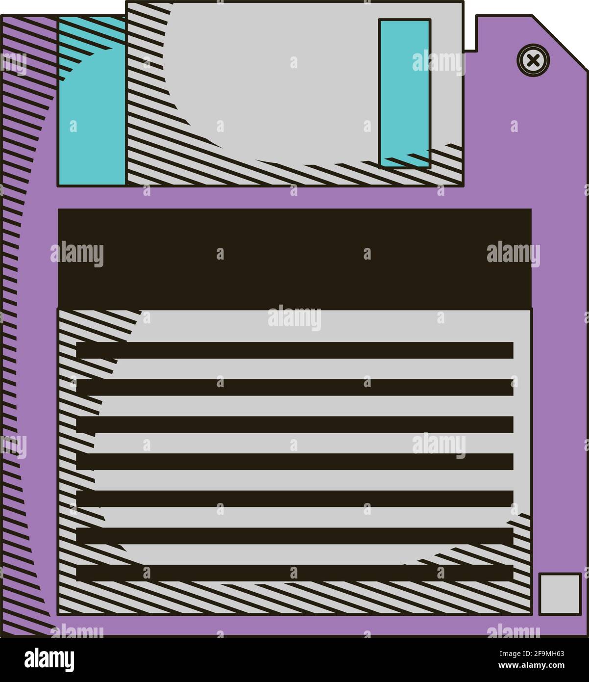 retro floppy disk store icon Stock Vector Image & Art - Alamy