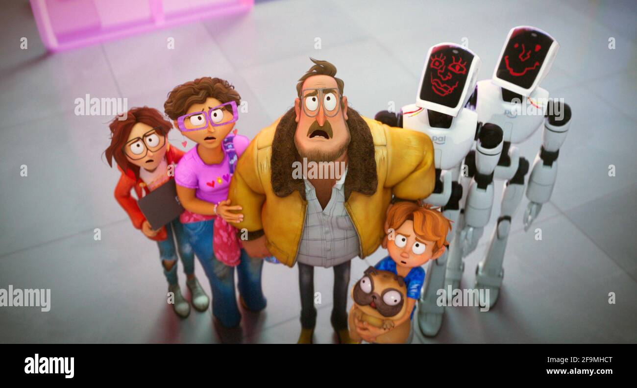 THE MITCHELLS VS. THE MACHINES, from left: Katie Mitchell (voice: Abbi ...