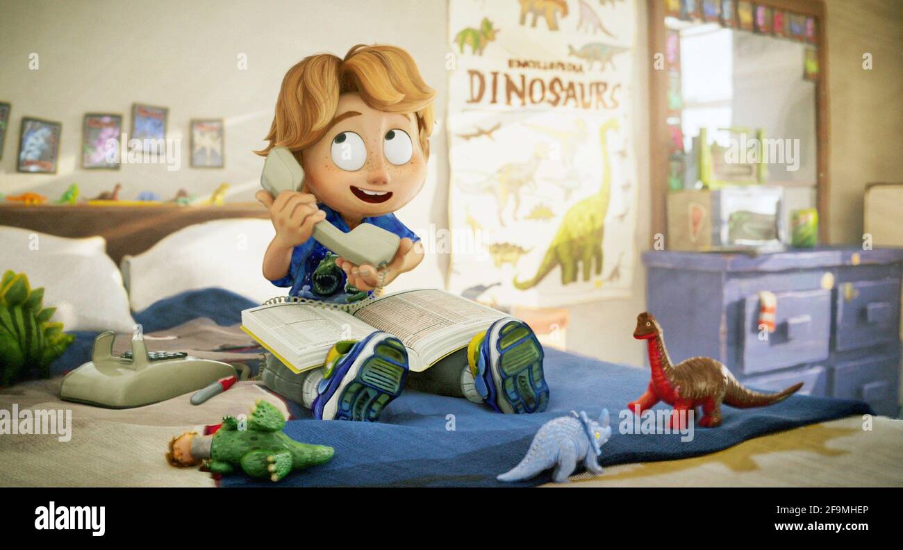 THE MITCHELLS VS. THE MACHINES, Aaron Mitchell (voice: Michael Rianda ...