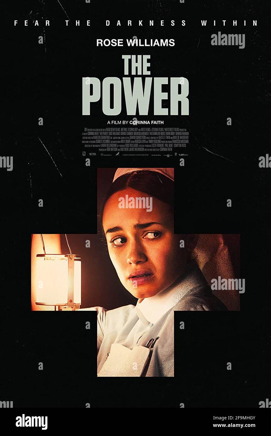 THE POWER, poster, Rose Williams, 2021. © Shudder /Courtesy Everett ...