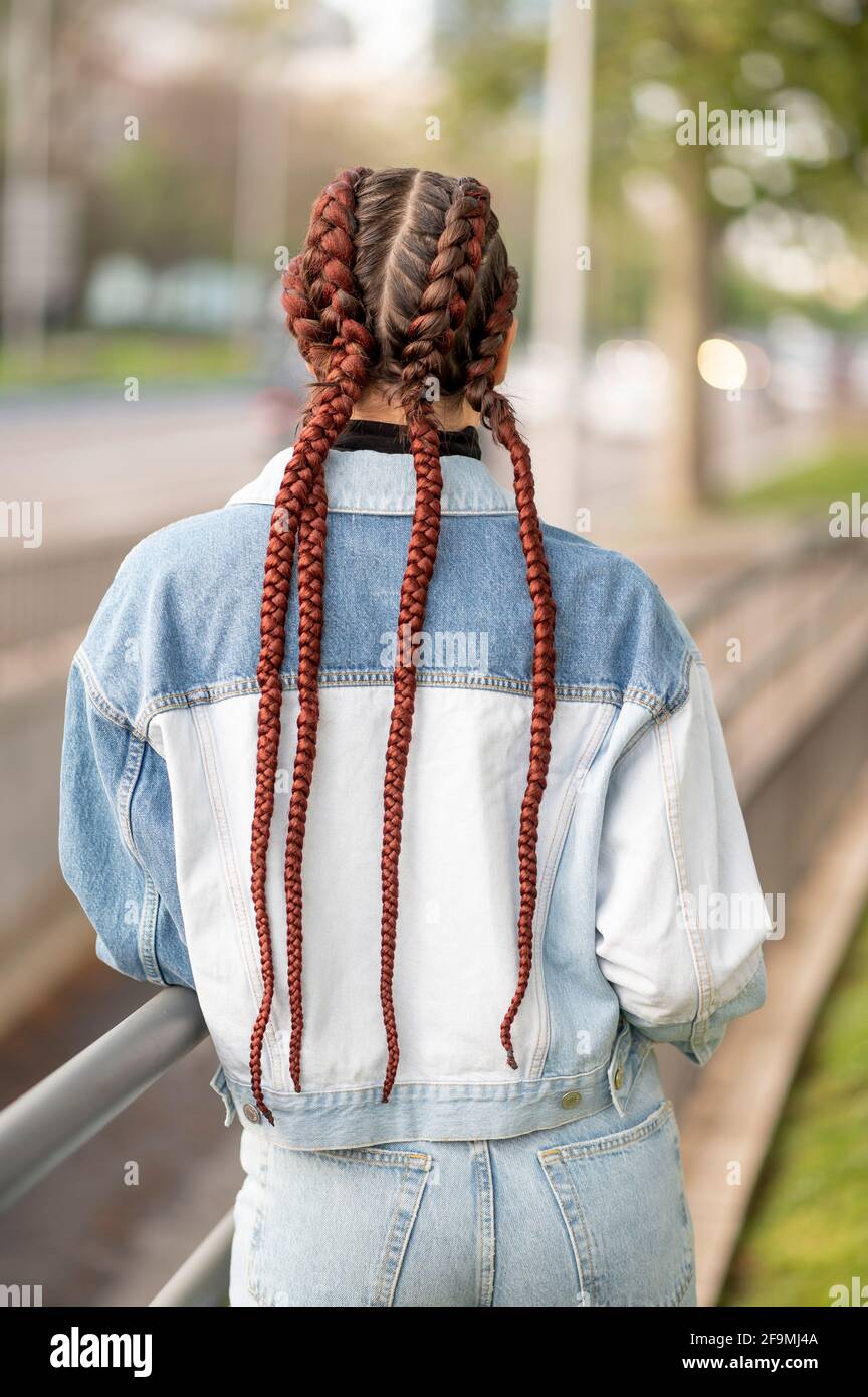 Tattooed and pierced woman hi-res stock photography and images - Alamy