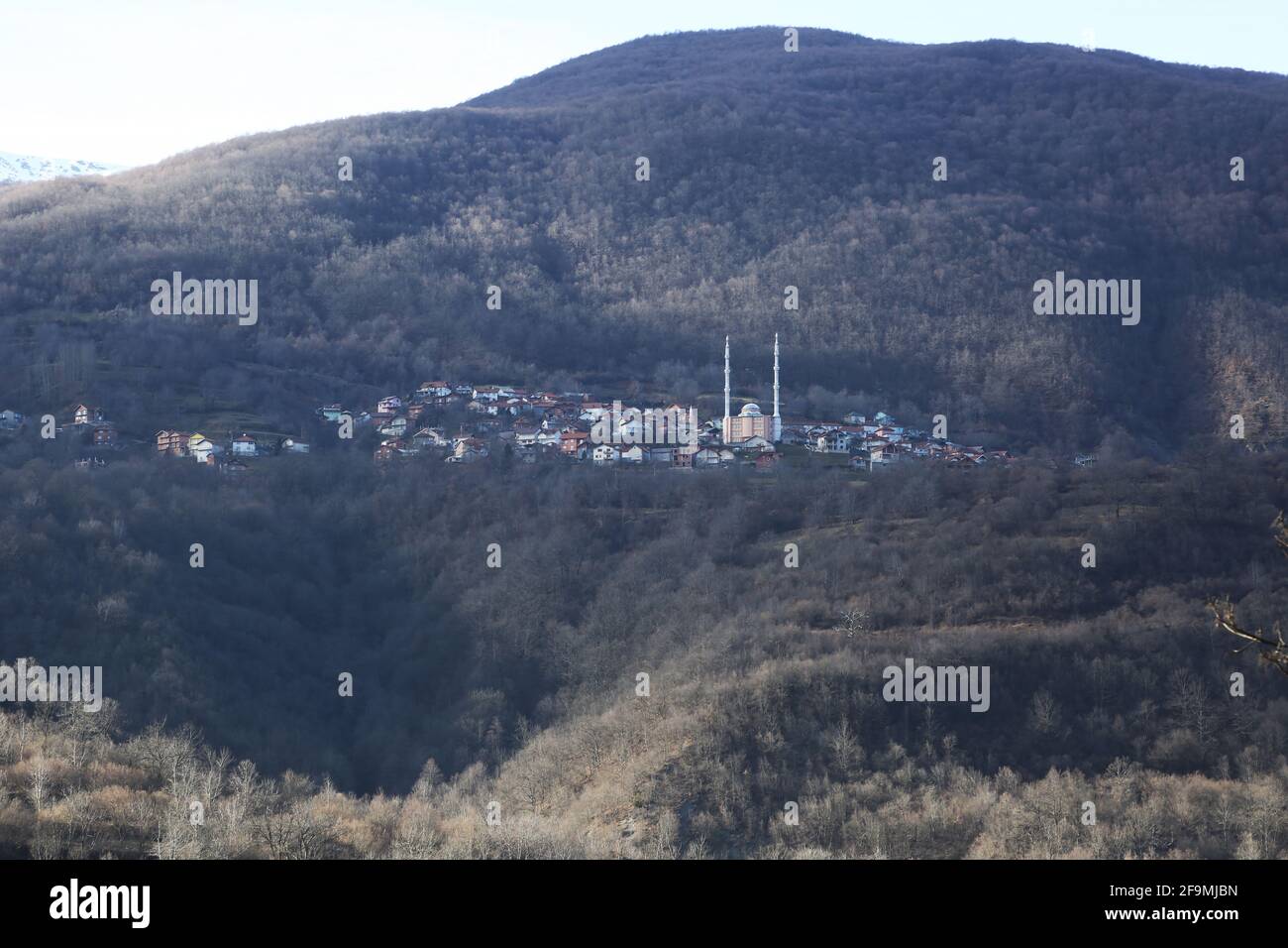 Famous village Rostushe (or Rostoucha, or Rostuse) from Monastery of ...
