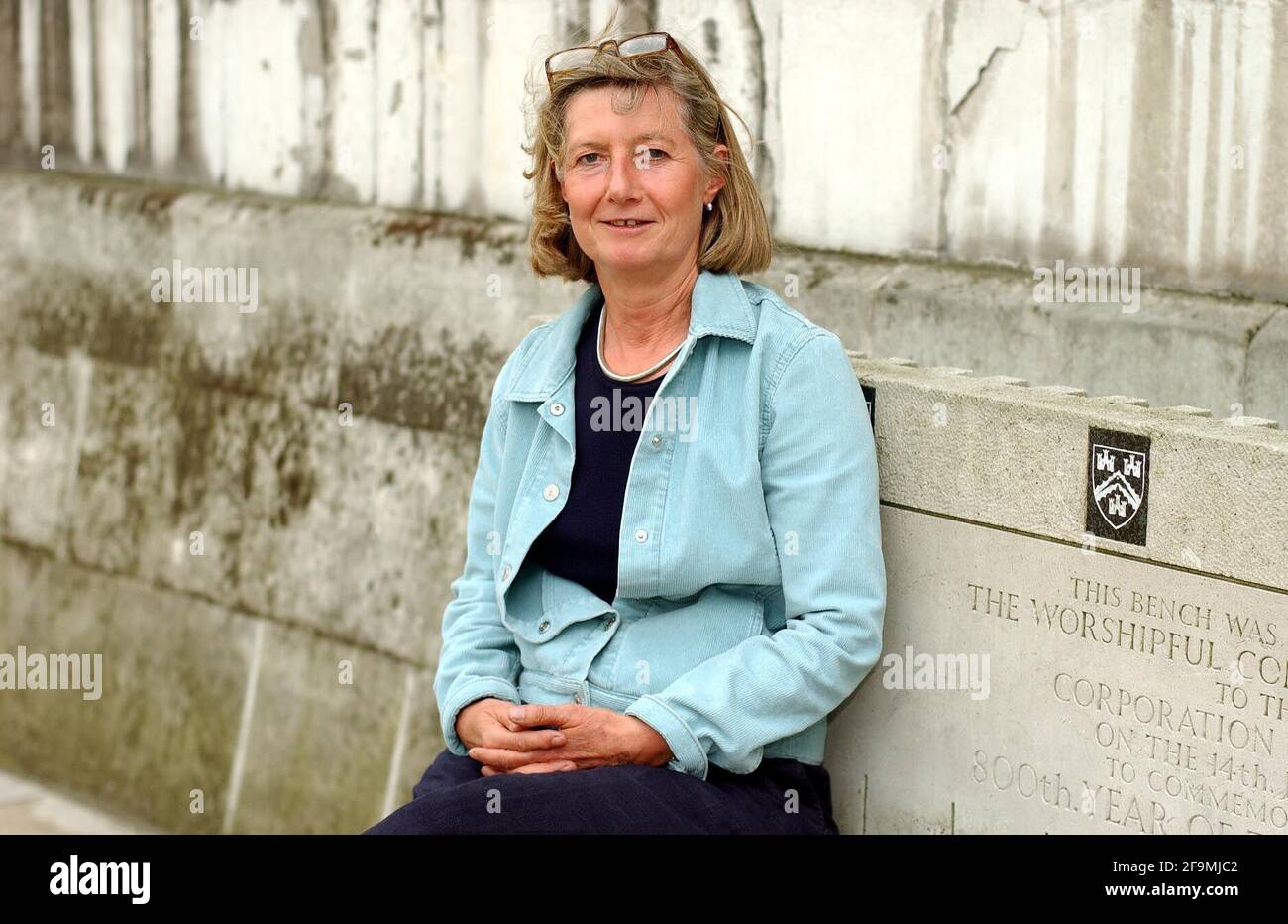 Sally White.24 July 2002 photo Andy Paradise Stock Photo - Alamy