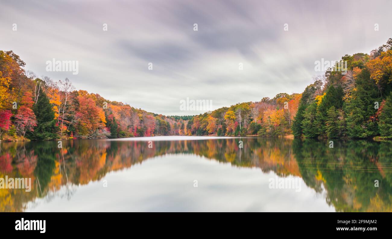 Falls at Rose Lake, Hocking Hills, Logan, Ohio Stock Photo - Alamy