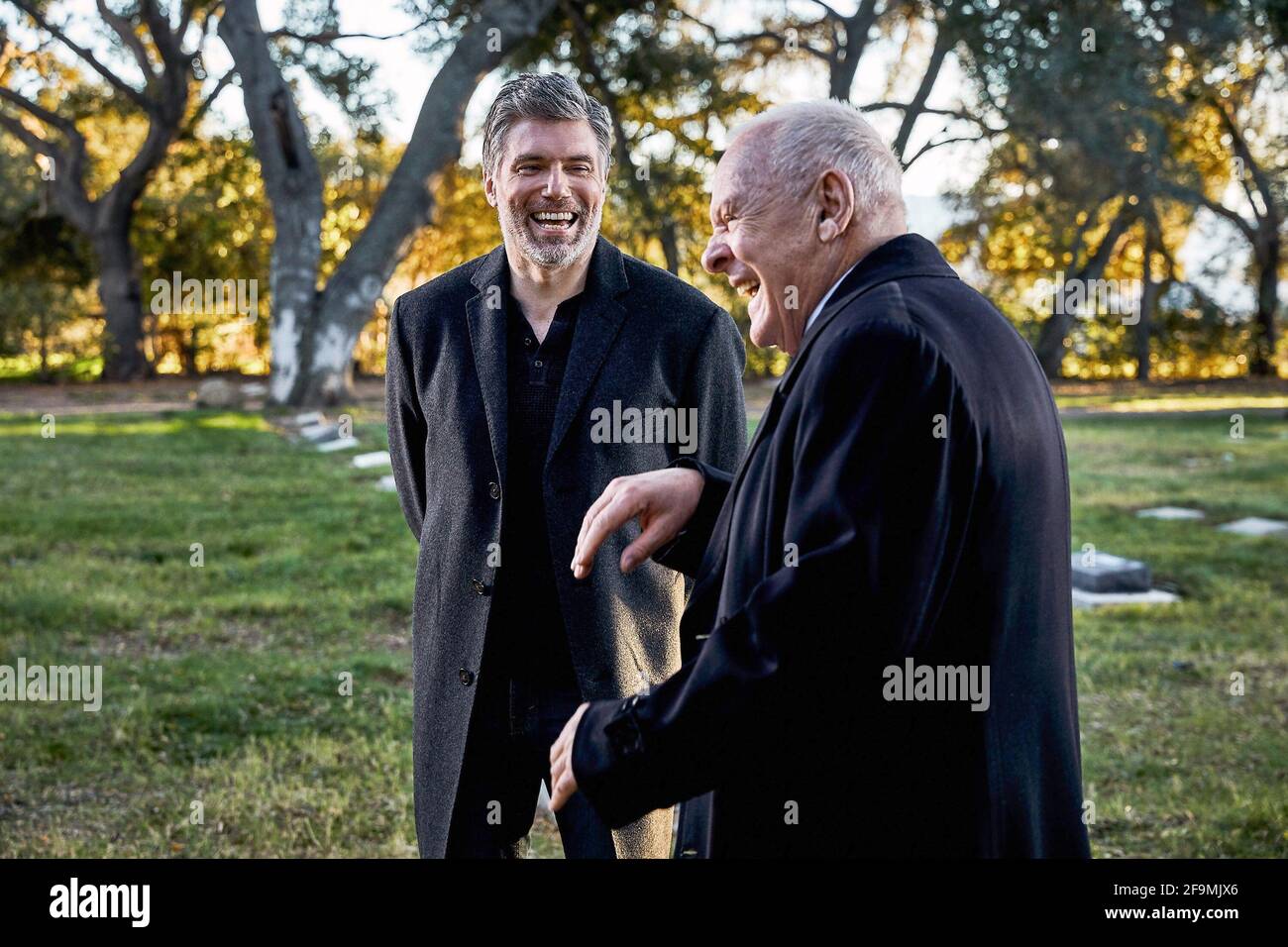 THE VIRTUOSO, from left: Anson Mount, Anthony Hopkins, 2021. ph: Lance ...