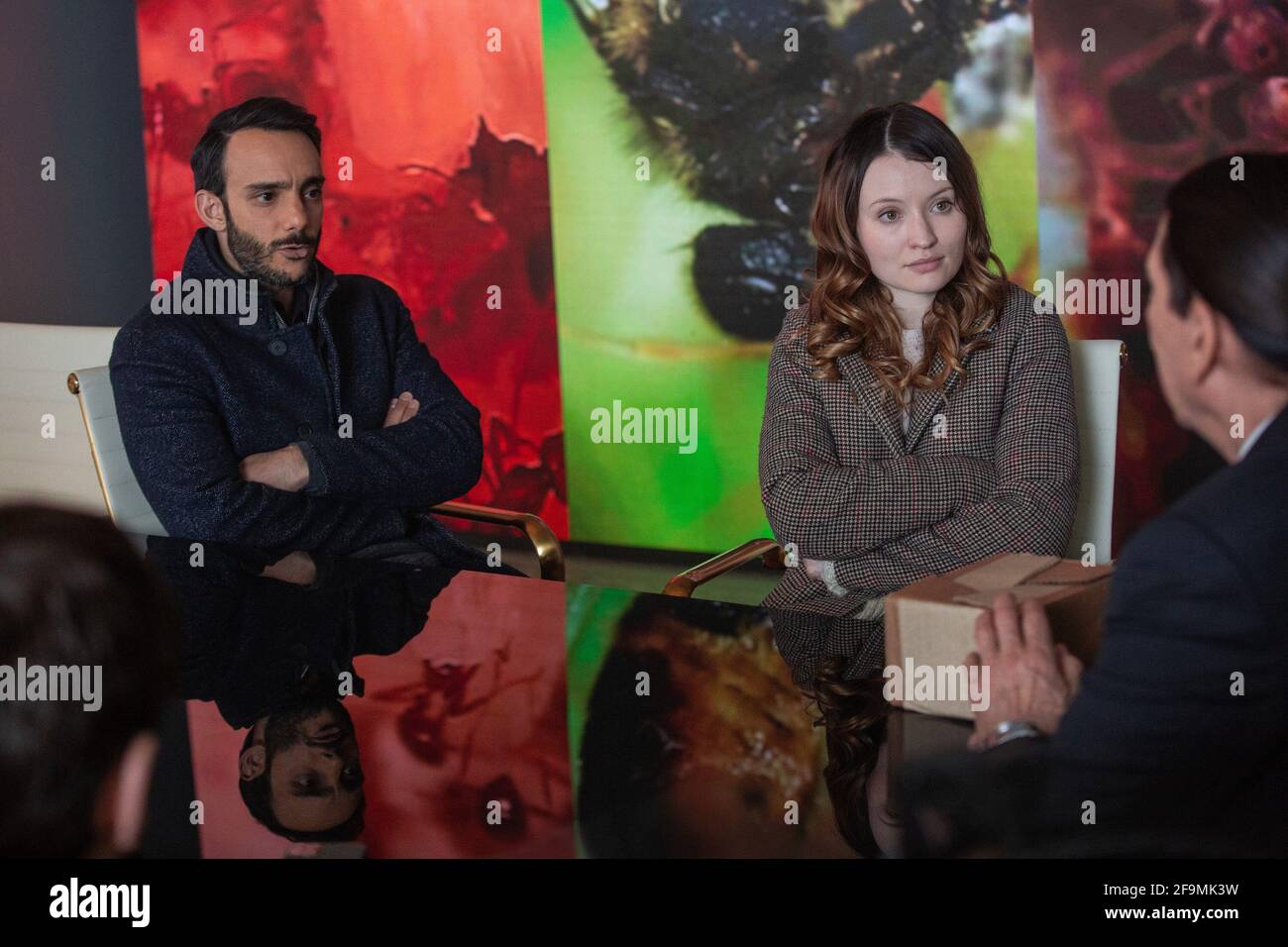 AMERICAN GODS, from left: Omid Abtahi, Emily Browning, Danny Trejo ...